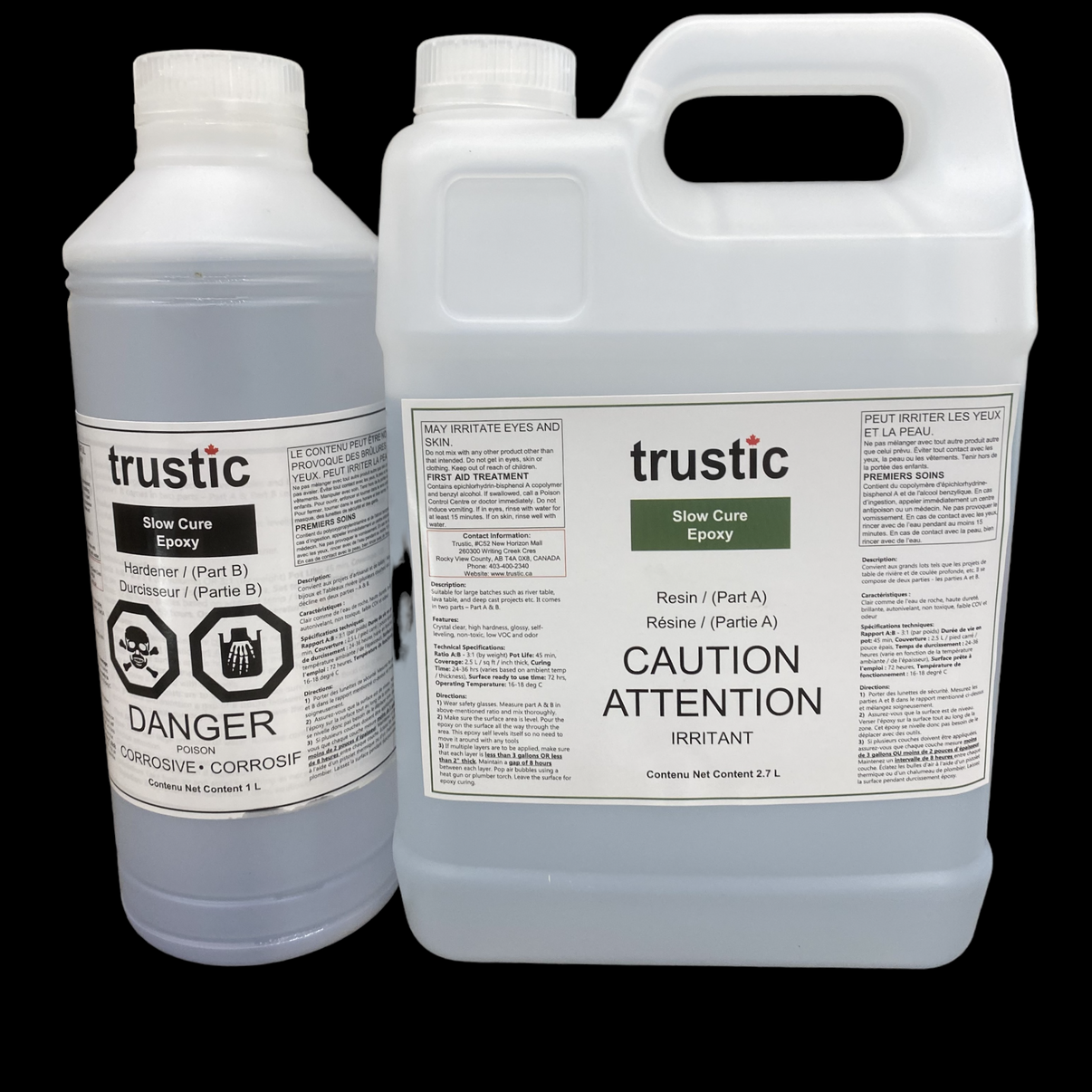 Slow Cure Casting Epoxy Resin, Epoxy Resin, Thick Pours Epoxy – Trustic