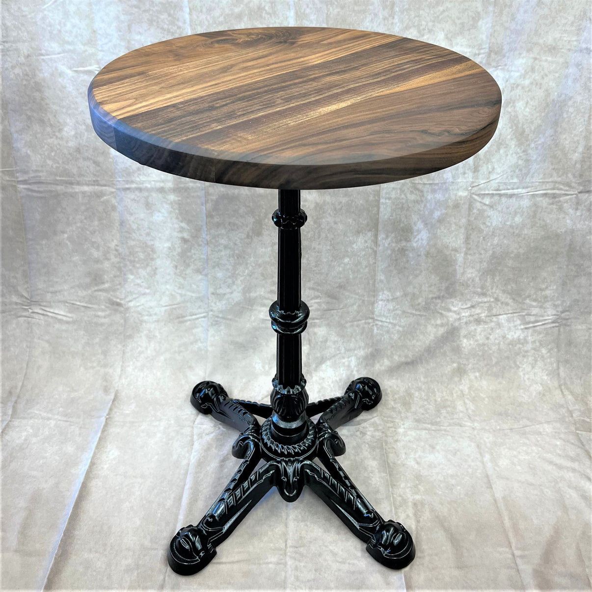 H28" x W21" Cast Iron Pedestal Dining Table Legs – Trustic
